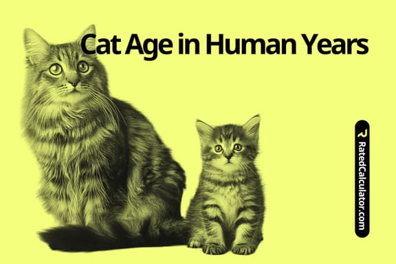 Cat Age Calculator | Convert Cat Years to Human Years
