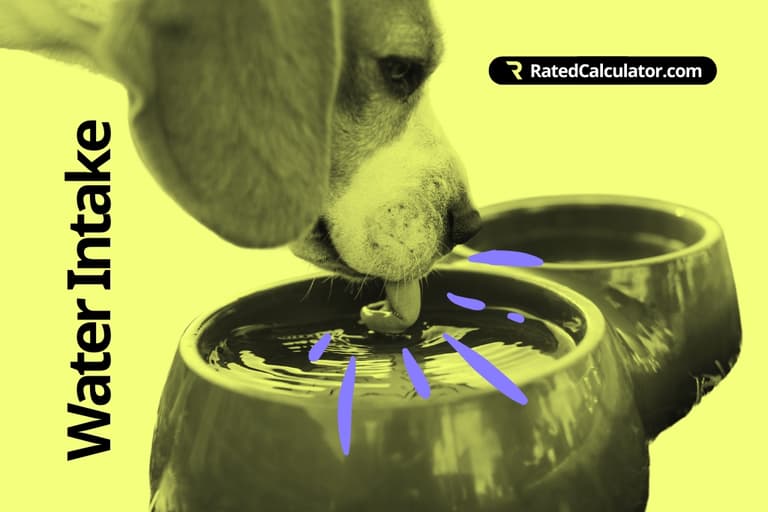 Dog Water Intake Calculator | Calculate How Much Your Dog Needs to ...