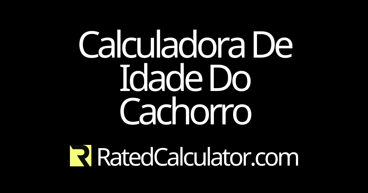 Calculadora de idade do cão | Converter anos caninos em anos humanos