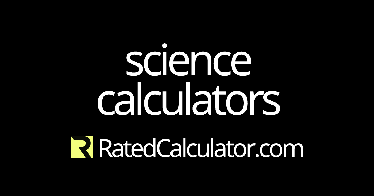 Science Calculators Including Biology